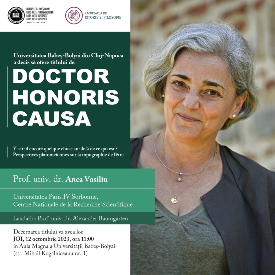 Prof. univ. dr. Anca Vasiliu – DHC al UBB – NEWSUBB
